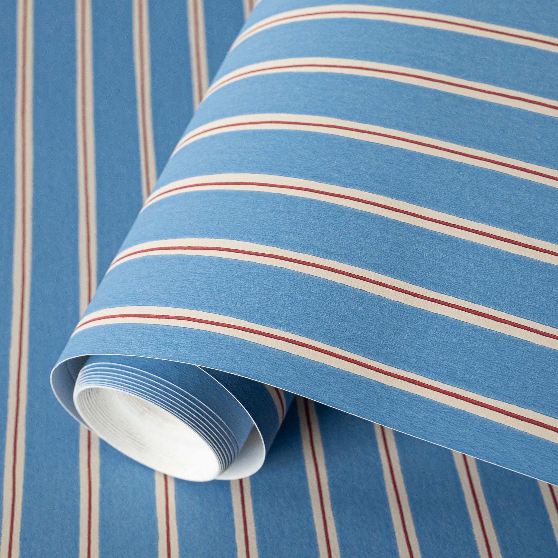 Stig Stripe - Danish Blue – Studio Cathy Nordström