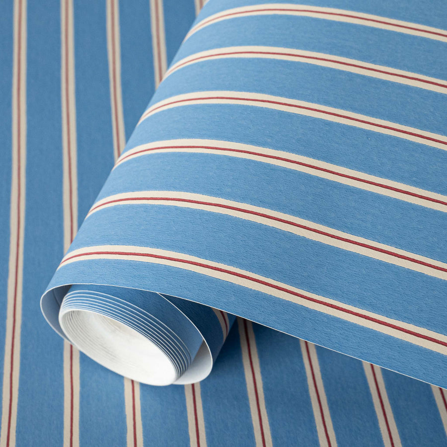 Stig Stripe - Danish Blue – Studio Cathy Nordström